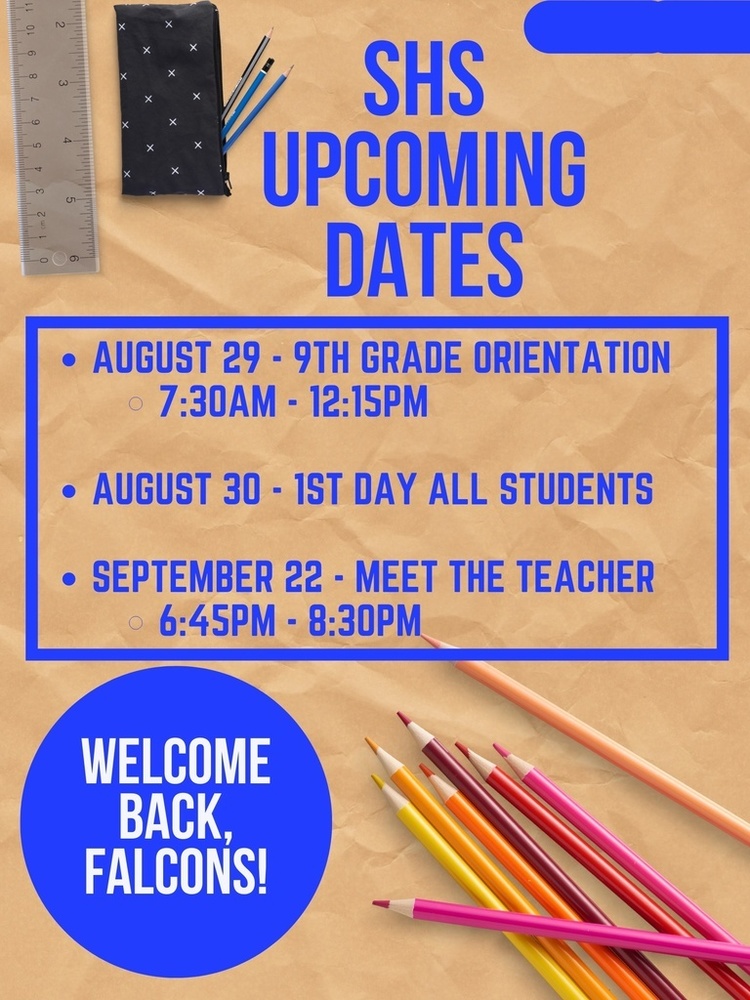 SHS Upcoming Dates | Salisbury High School